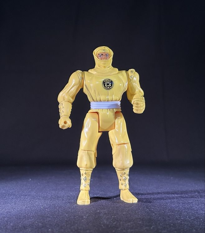 ⚡MMPR the Movie: Ninjetti “Yellow Bear Ranger” Action-Figure (Gebraucht ...