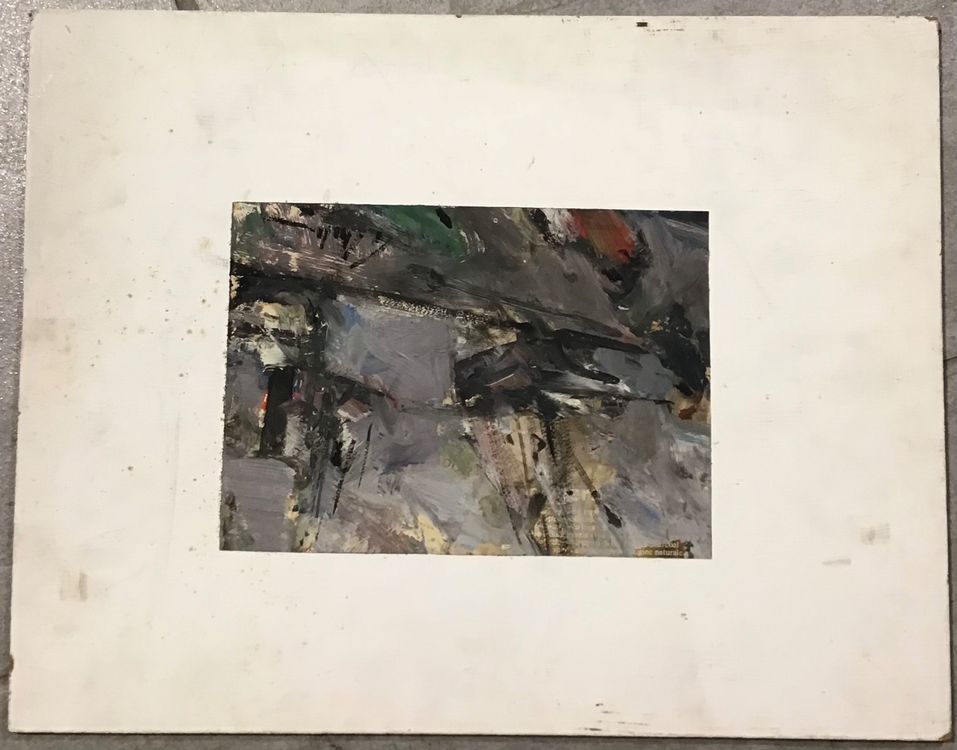 Walter Emil MÜLLER (1896-1983) Hafenszene Gemälde (Gebraucht) in Root für CHF 60 – mit Lieferung ...