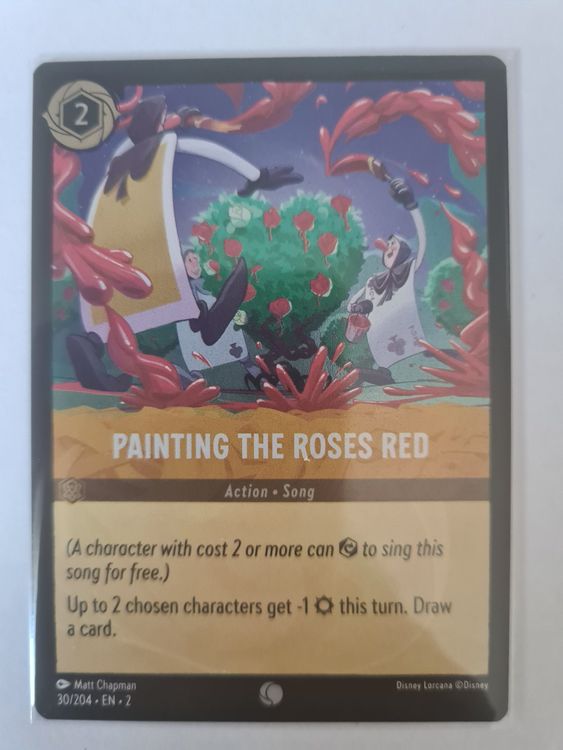 Lorcana FOIL, Painting the Roses Red, 030/204-EN-2 | Kaufen auf Ricardo