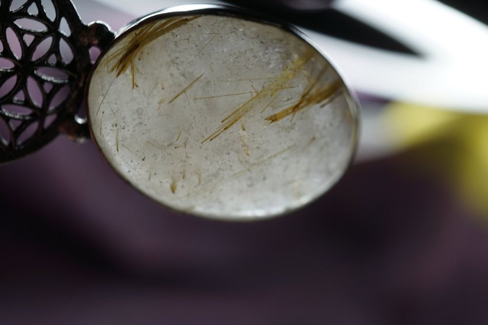 Blume Des Lebens Anhänger Gold Rutil Gefasst (Neu und originalverpackt) in Eschenbach SG für CHF ...