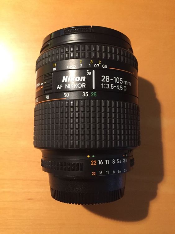 Nikon 28-105MM F/3.5-4.5D AF ZOOM-NIKKOR | Kaufen auf Ricardo