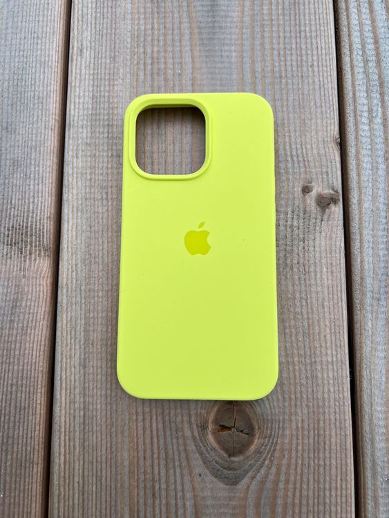 Apple iPhone 13 Pro Silikon Case - flash yellow (Nuovo e nell ...