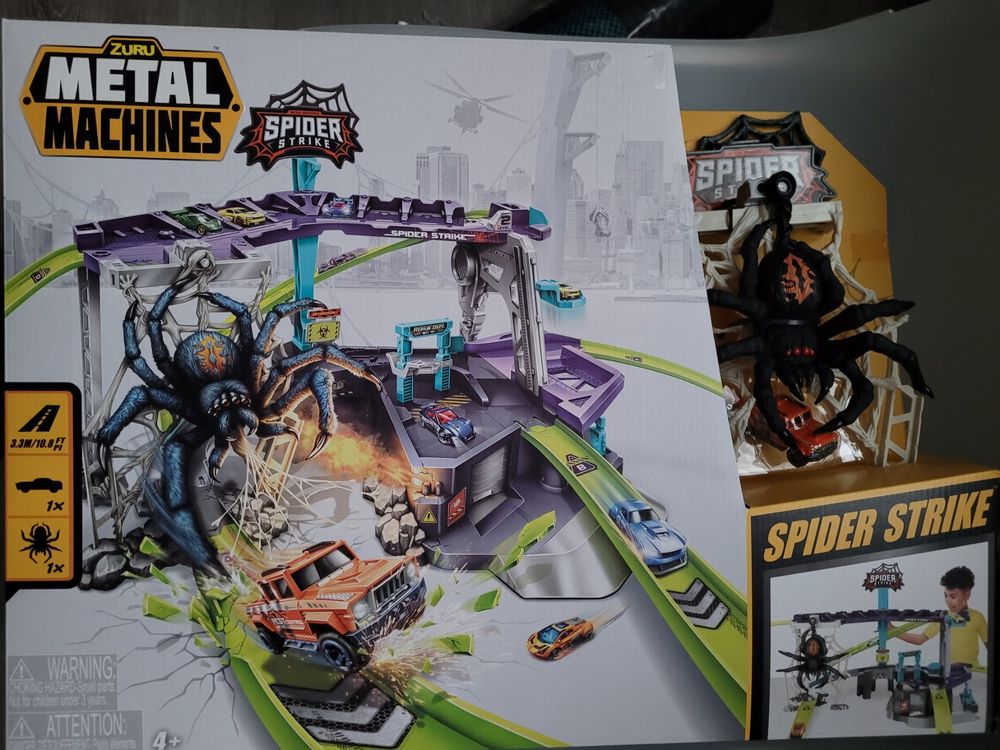 Zuru Metal Machines Spider Strike Ab 4 Jahren (Neuf avec emballage d ...