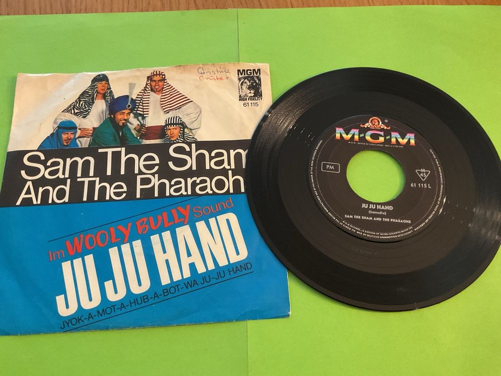 Sam the Sham and the Pharaohs - Ju Ju Hand Single1965 (Gebraucht) in ...