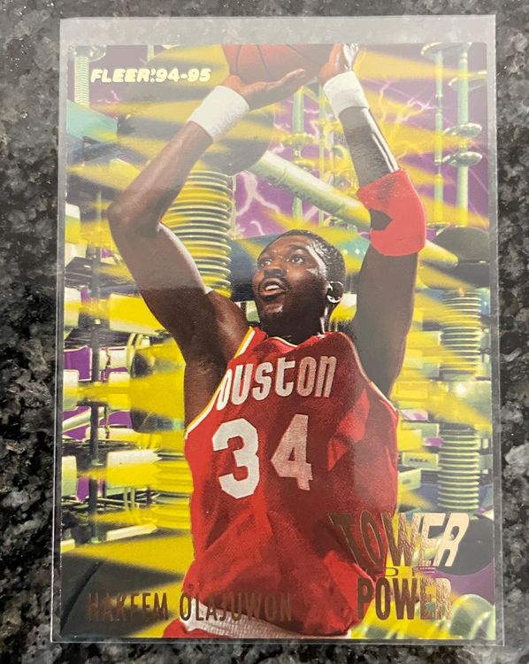NBA Hakeem Olajuwon Tower of Power Card (Neu (gemäss Beschreibung)) in ...