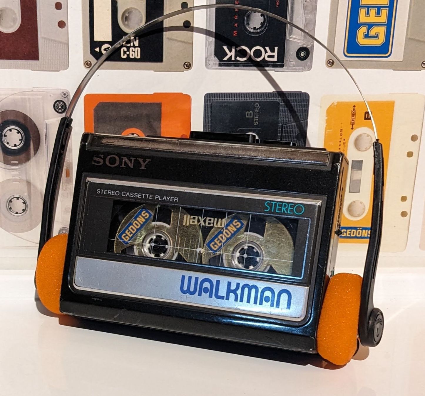 SONY WM-41 Walkman schwarz RAR top revidiert, vintage 80er (Gebraucht ...
