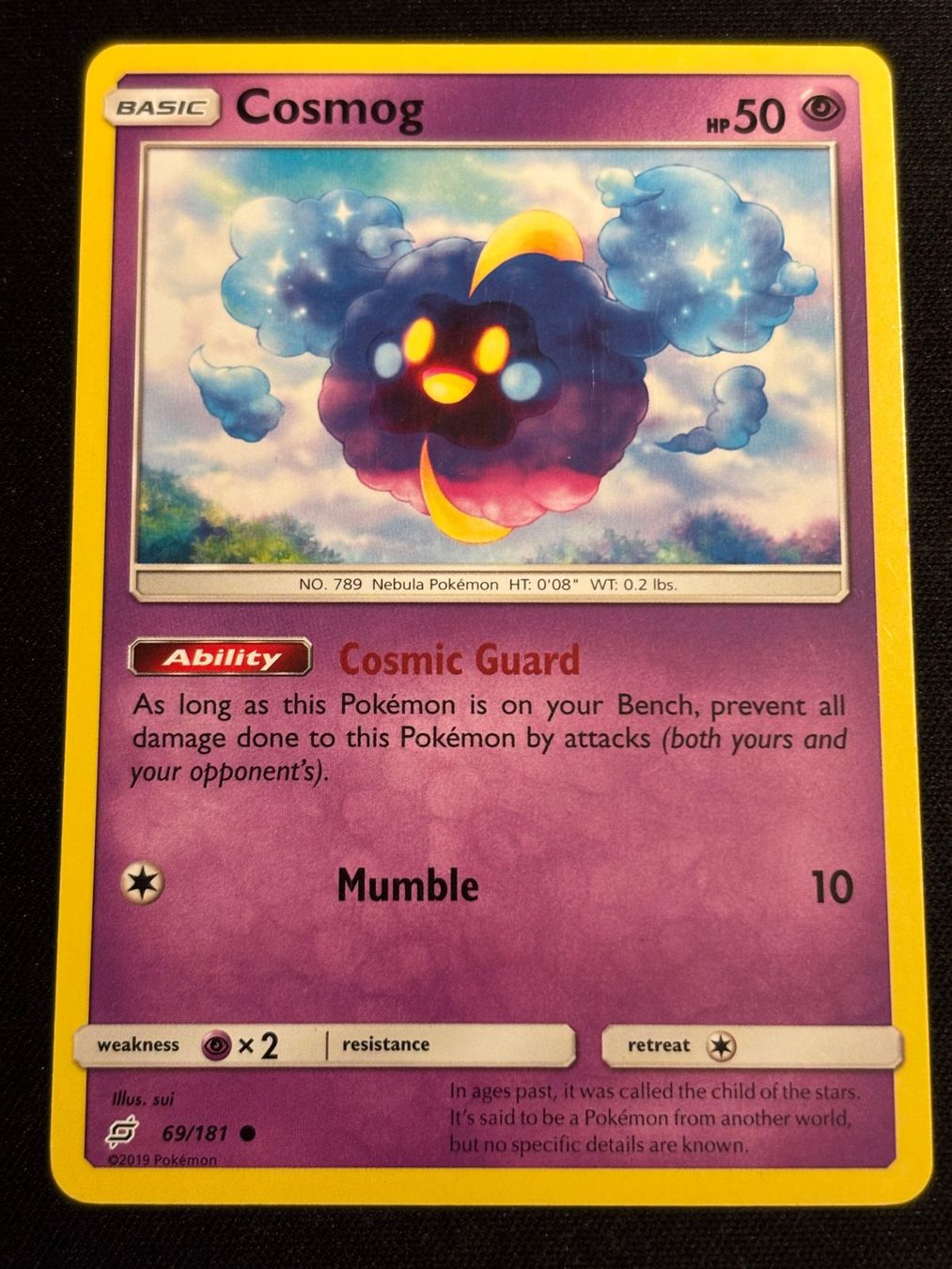 Pokemon Cosmog - Team-Up 69/181 - English (D'occasion) à Bern pour CHF ...