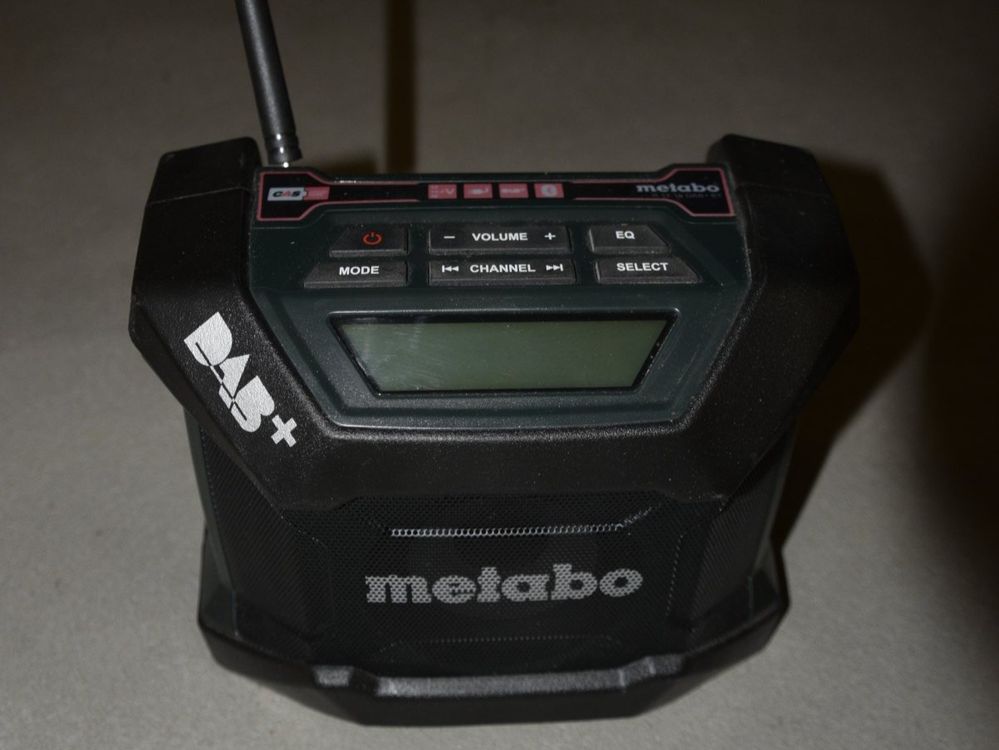 Metabo R 12-18 DAB+BT Baustellenradio (Gebraucht) in Gontenschwil für ...