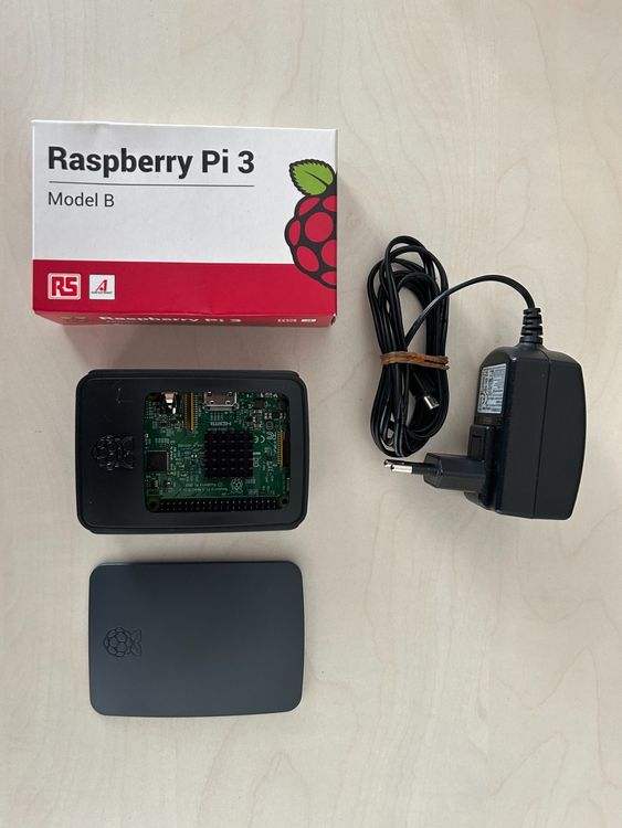 Raspberry Pi 3 Model B / V1.2 (mit Zubehör) (Gebraucht) in Unterägeri für CHF 27 – mit Lieferung ...