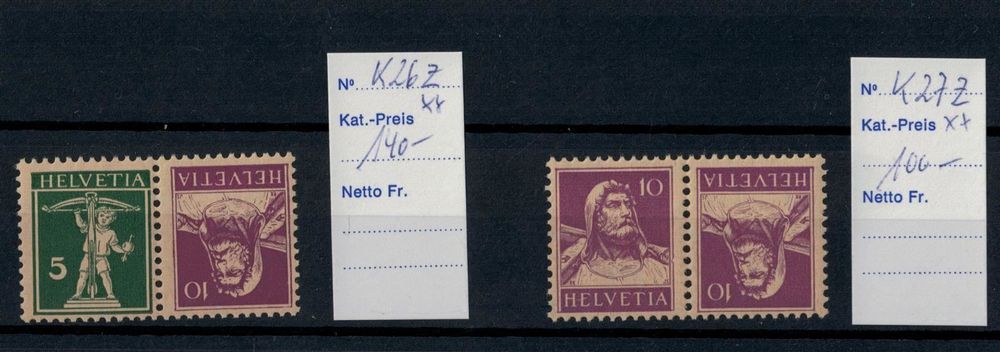 Kehrdrucke K26z+K27z ** | Kaufen auf Ricardo