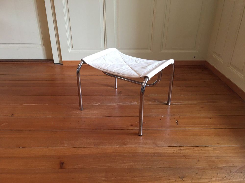 Eichenberger Hocker Leder weiss (Gebraucht) in Schinznach-Dorf für CHF 144 – nur Abholung auf ...