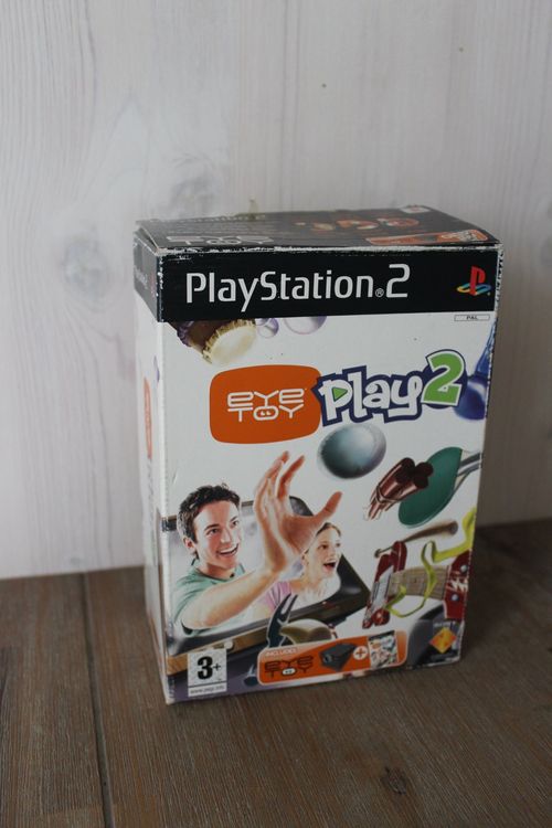 EyeToy Play 2 Box (Kamera & Spiel) OVP + Kinect - Sony PS2 (Gebraucht ...