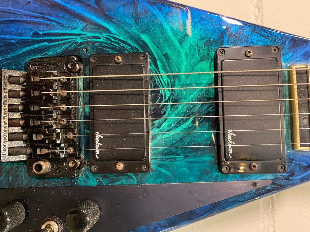 Jackson Randy Rhoads Pro Series RR1 Eerie Dess Swirl USA 92‘ | Kaufen ...