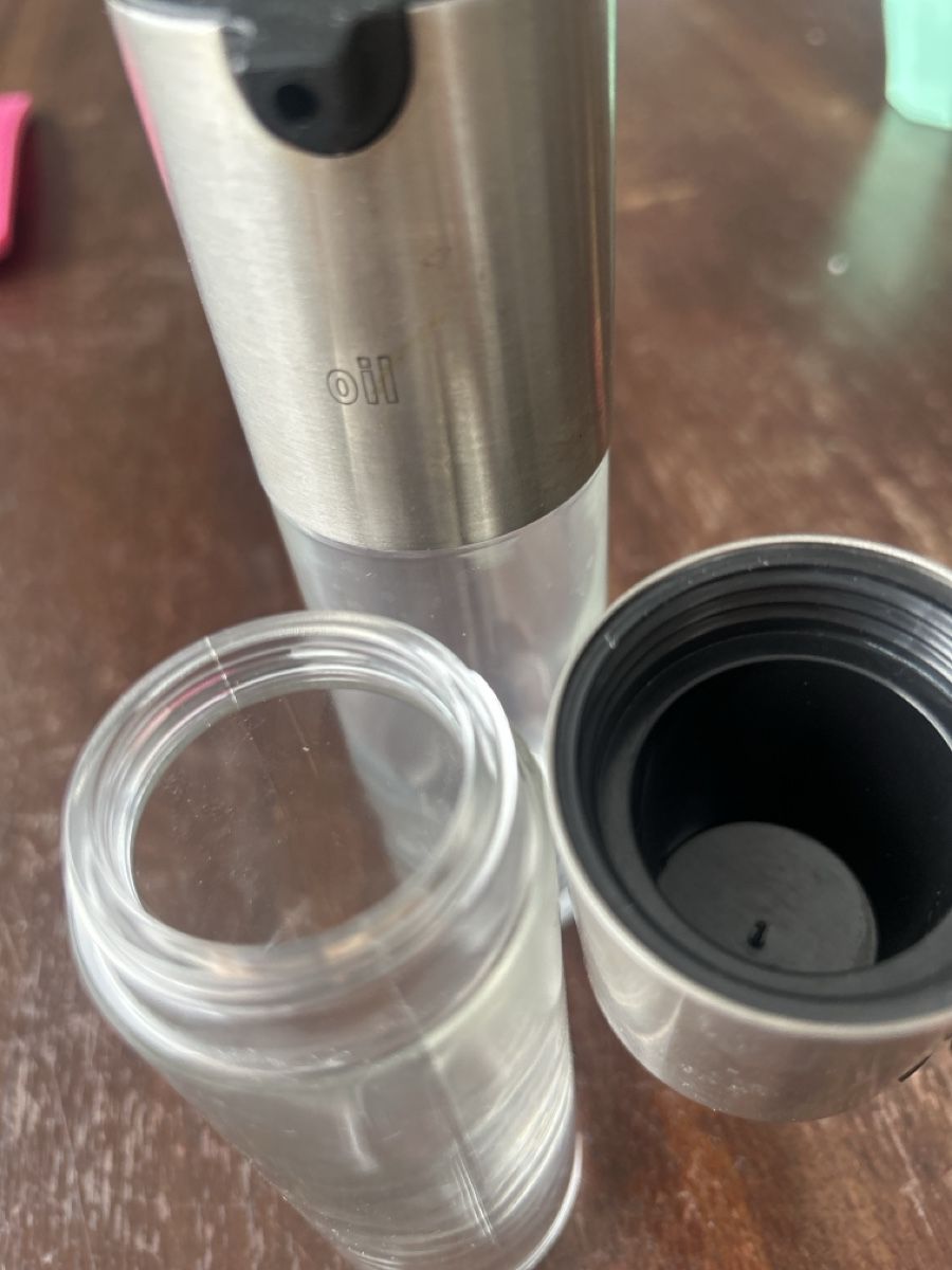 Öl und Essig Spender Set, Edelstahl, neuwertig! (Gebraucht) in ...