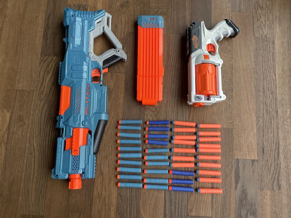 NERF elite guns (Neu (gemäss Beschreibung)) in Vordemwald für CHF 30 ...