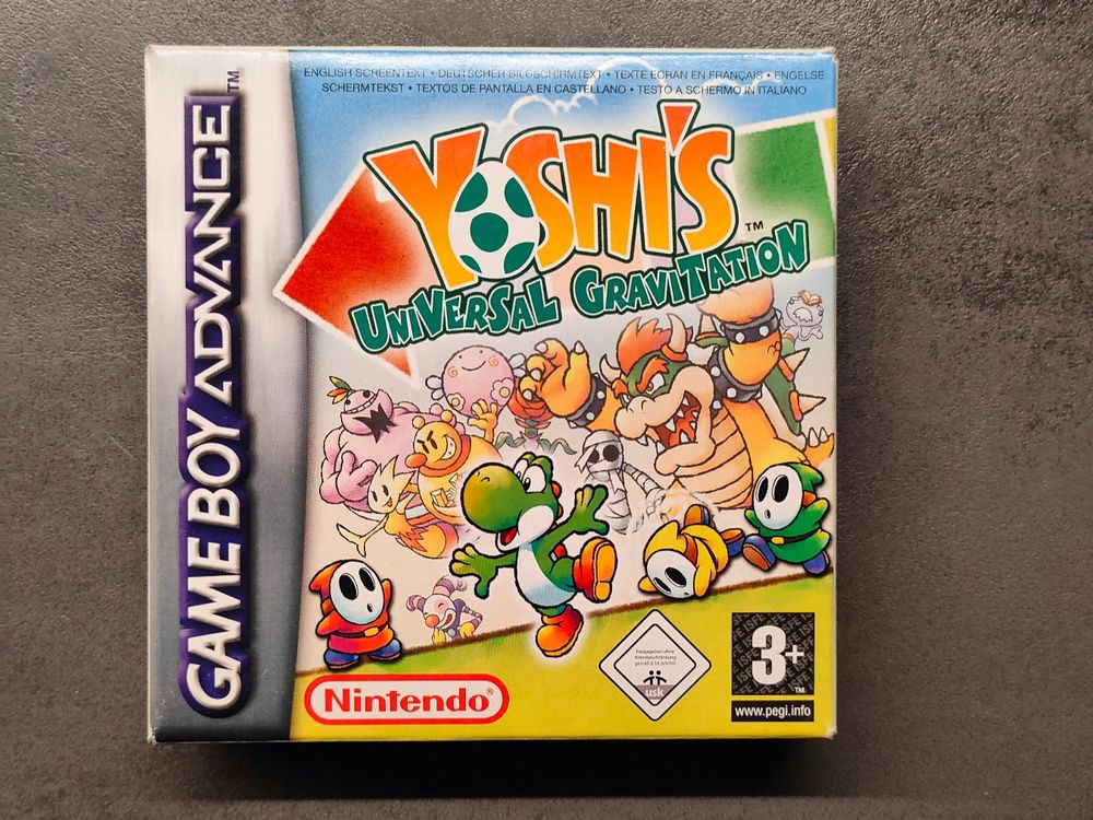 GBA - Yoshi's Universal Gravitation mit OVP (Gebraucht) in Monthey für ...