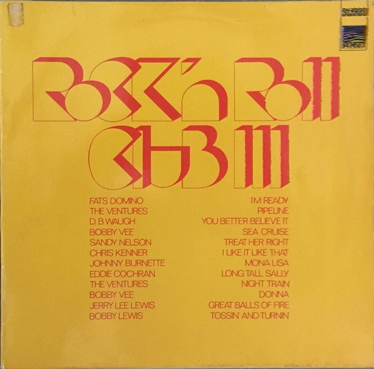 ROCK’N ROLL CLUB III - VARIOUS ARTISTS - 33 Tours (Gebraucht) in ...