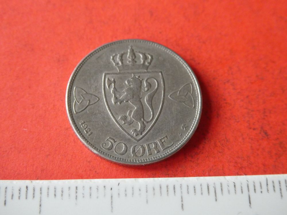 Norwegen 1921, 50 Oere | Kaufen auf Ricardo