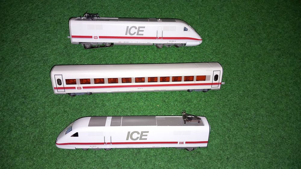 Märklin ICE 3 teilig digital+1 Trafo,Schienen,Weichen + OVP | Kaufen ...