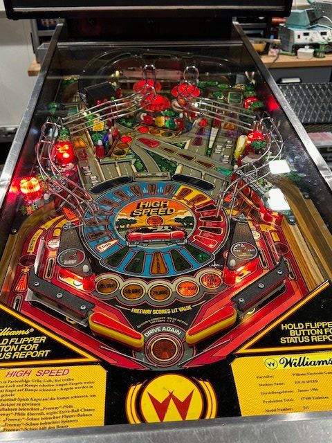 Flipperkasten Williams High Speed, 1986 | Kaufen auf Ricardo