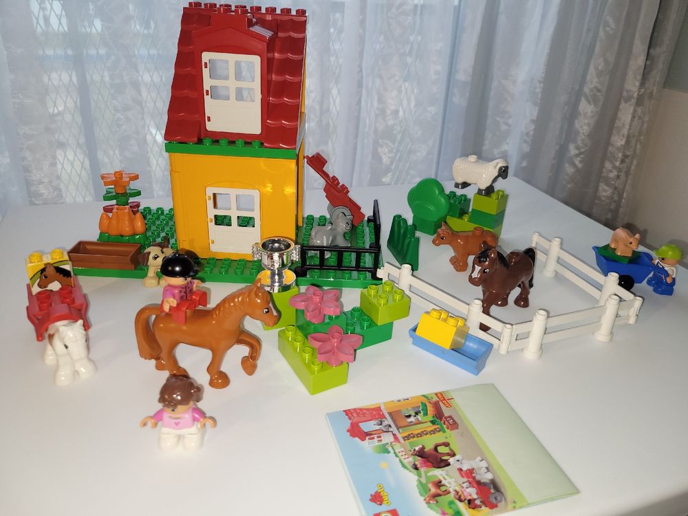 LEGO Set 4974 Pferdestall + 4972 Bauernhoftiere | Kaufen auf Ricardo