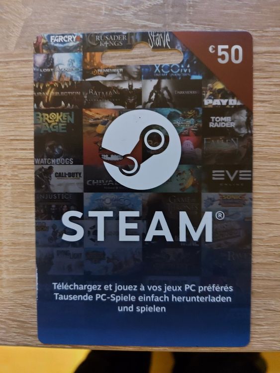 Steam Guthaben Karte 50.- | Kaufen auf Ricardo