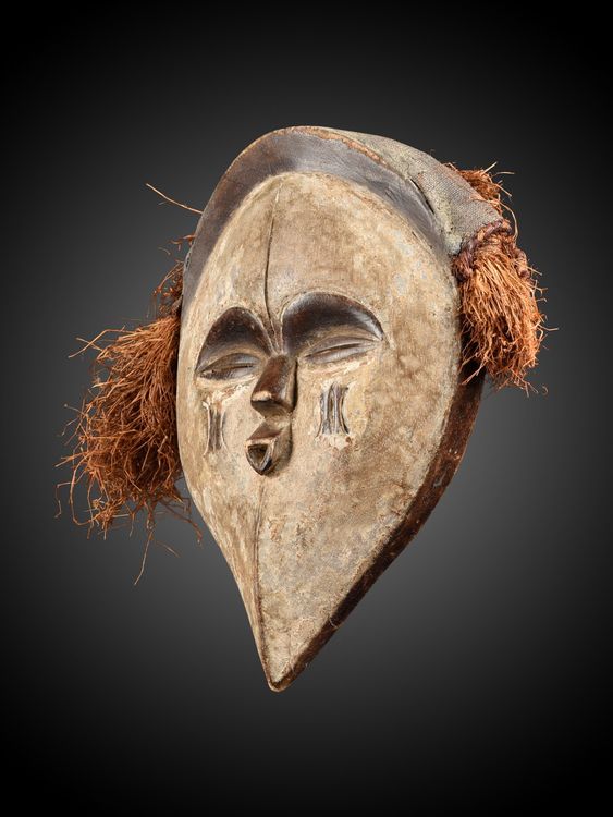 Afrikanische alte hübsche Vuvi Maske | Kaufen auf Ricardo