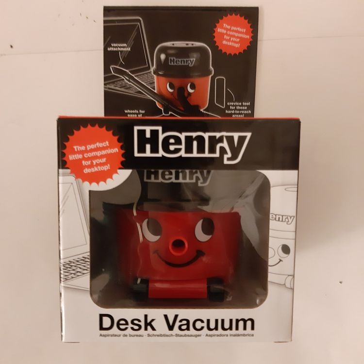 Henry Desc Vacuum -Mini Desktop Staubsauger (Neu und originalverpackt ...