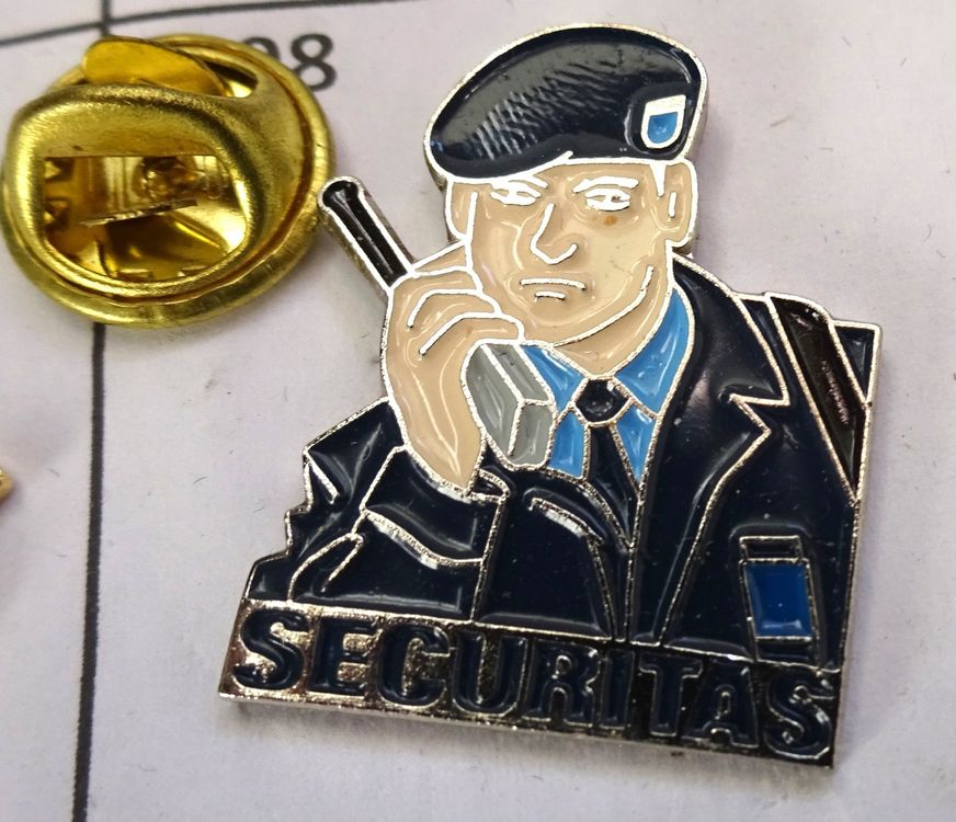 Pin Securitas mit Handy | Kaufen auf Ricardo