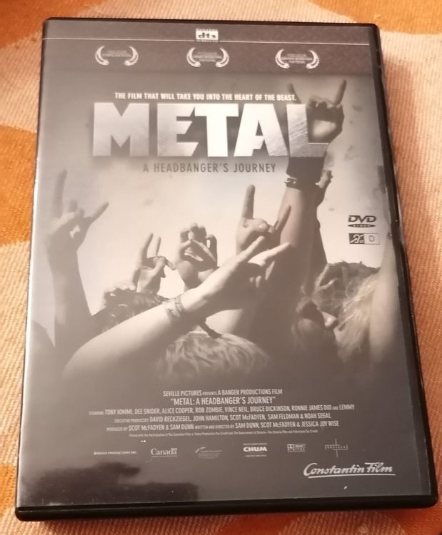 Metal, A headbangers Journey DVD - guter Zustand (Gebraucht) in Elsau ...