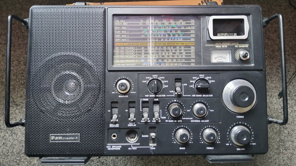 Radio - Pan Crusader X Internationaler Multiband-Empfänger (Neu (gemäss ...