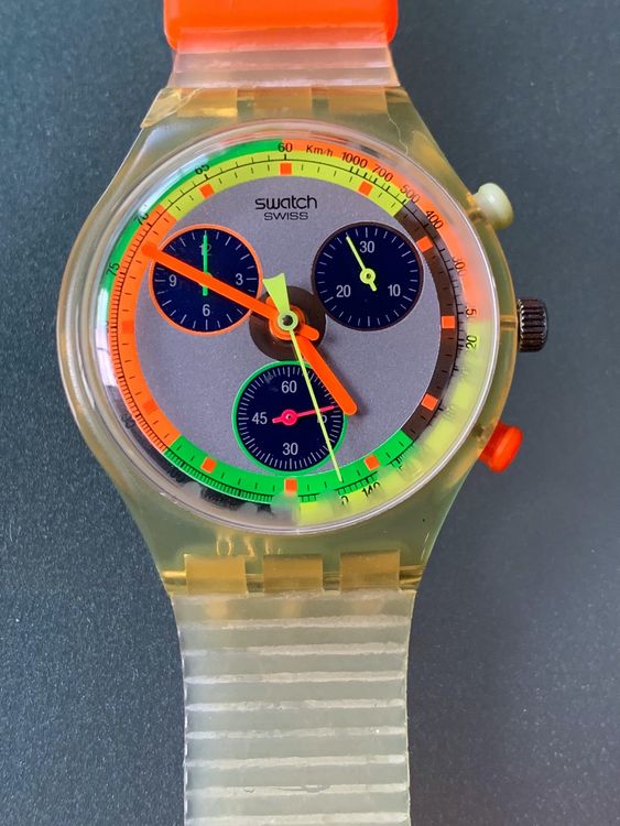 SWATCH*CHRONO*JELLY STAG*SCK104*1993*Gemäss Beschreibung !! | Kaufen auf Ricardo