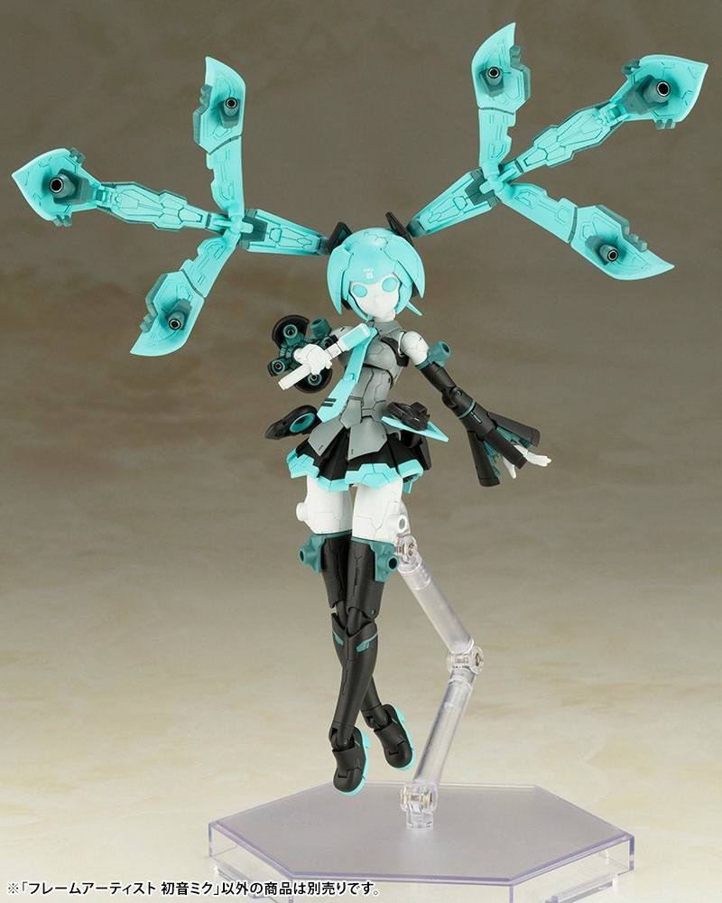 Plastic Model Kit 1/100 Frame Music Girl Hatsune Miku 16 cm (Neu und ...