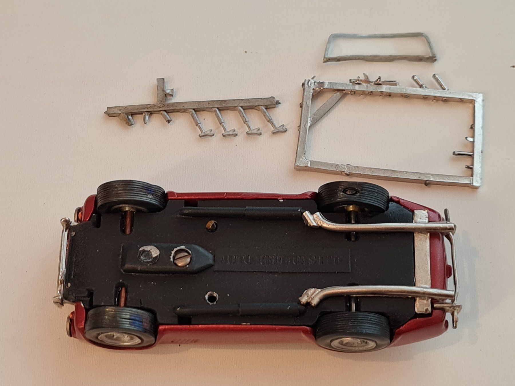 Cobra 427, rot, Bausatz, unvollst. Sammlerstück! (Neu (gemäss ...