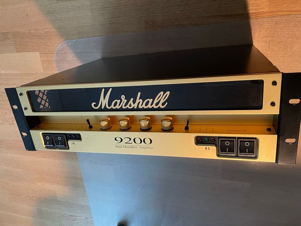 Marshall 9200 Dual Tube Amp (Gebraucht) in Riehen für CHF 400 – nur ...