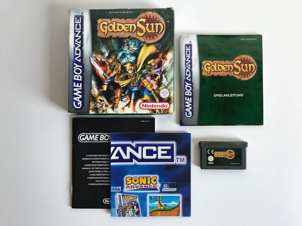 Golden Sun Nintendo Game Boy Advance | Kaufen auf Ricardo