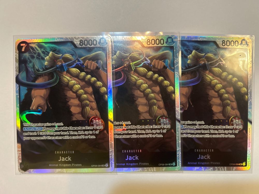One Piece OP08-064 Jack SR 3 Stk. (Neu (gemäss Beschreibung)) in ...