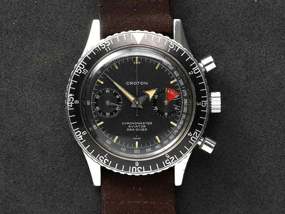 Nivada Croton CASD Chronomaster Ref. 105-8970 – US Navy (Gebraucht) in ...