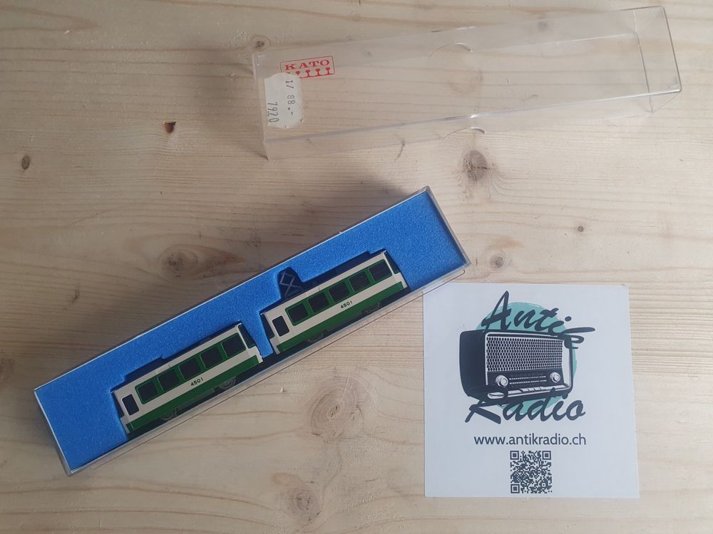 Kato N E-Triebwagen mit Beiwagen BR 4501 Strassenbahn Tram | Acheter ...