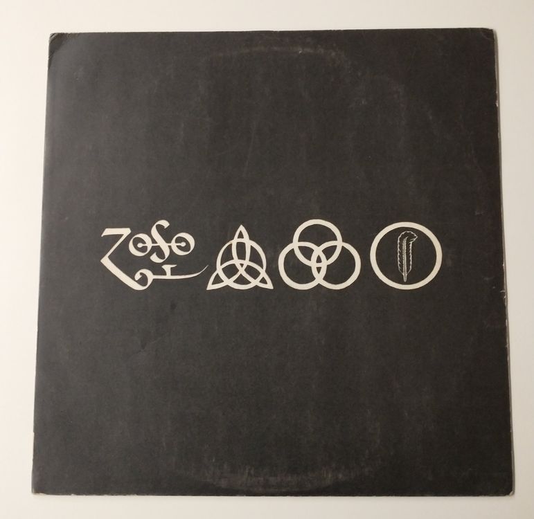 Led Zeppelin IV, Original Libanon 1971, ZOSO Cover - Rarität (Gebraucht ...