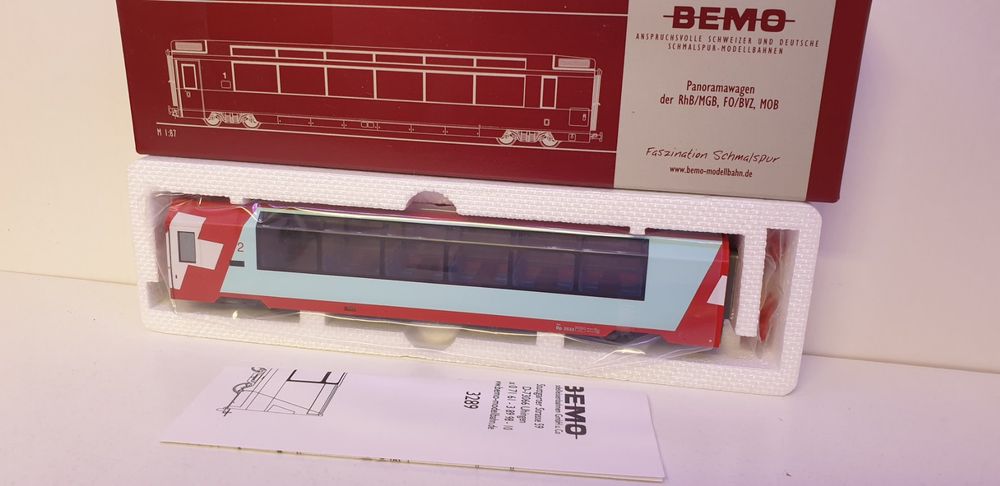 Bemo RhB GEX Glacier Express 3289 123 | Kaufen auf Ricardo