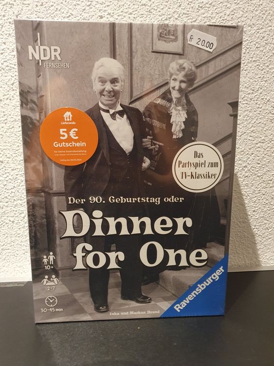Ravensburger - Dinner for One (Neu und originalverpackt) in ...