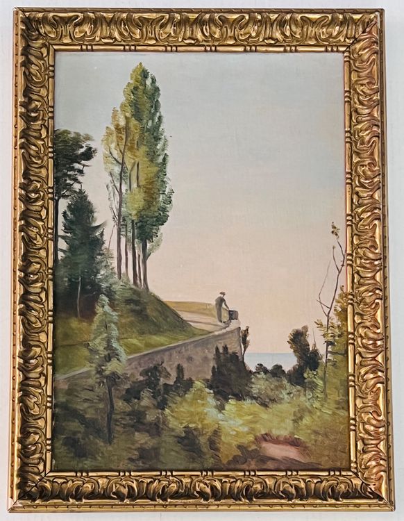 Landschaft Gemälde Öl auf Platte (Gebraucht) in Root für CHF 10 – mit Lieferung auf Ricardo kaufen