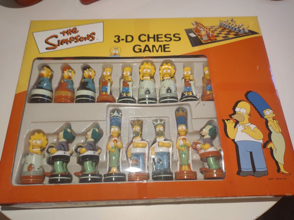 The simpsons 3-D Chess Game (Gebraucht) in Küttigen für CHF 40 – mit ...