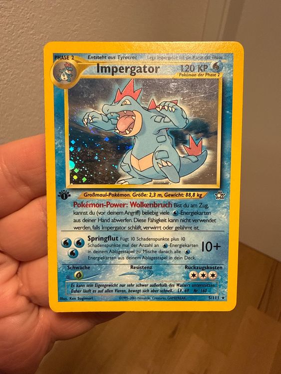Pokemon Impergator 1 Edition Neo Genesis (Gebraucht) in Frauenfeld für ...