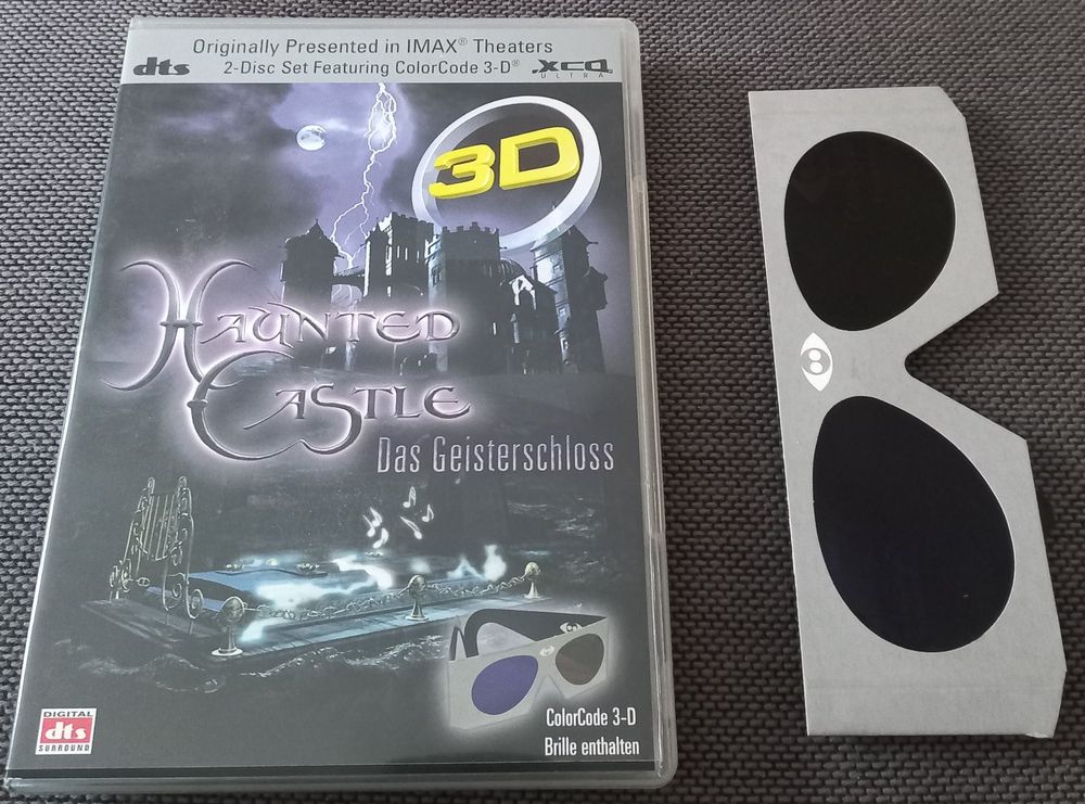 Haunted Castle, Das Geisterschloss, DVD mit 3D Brille | Kaufen auf Ricardo