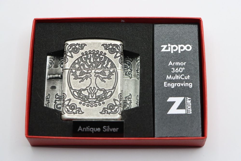 Zippo Tree of Life Antique Silver | Kaufen auf Ricardo