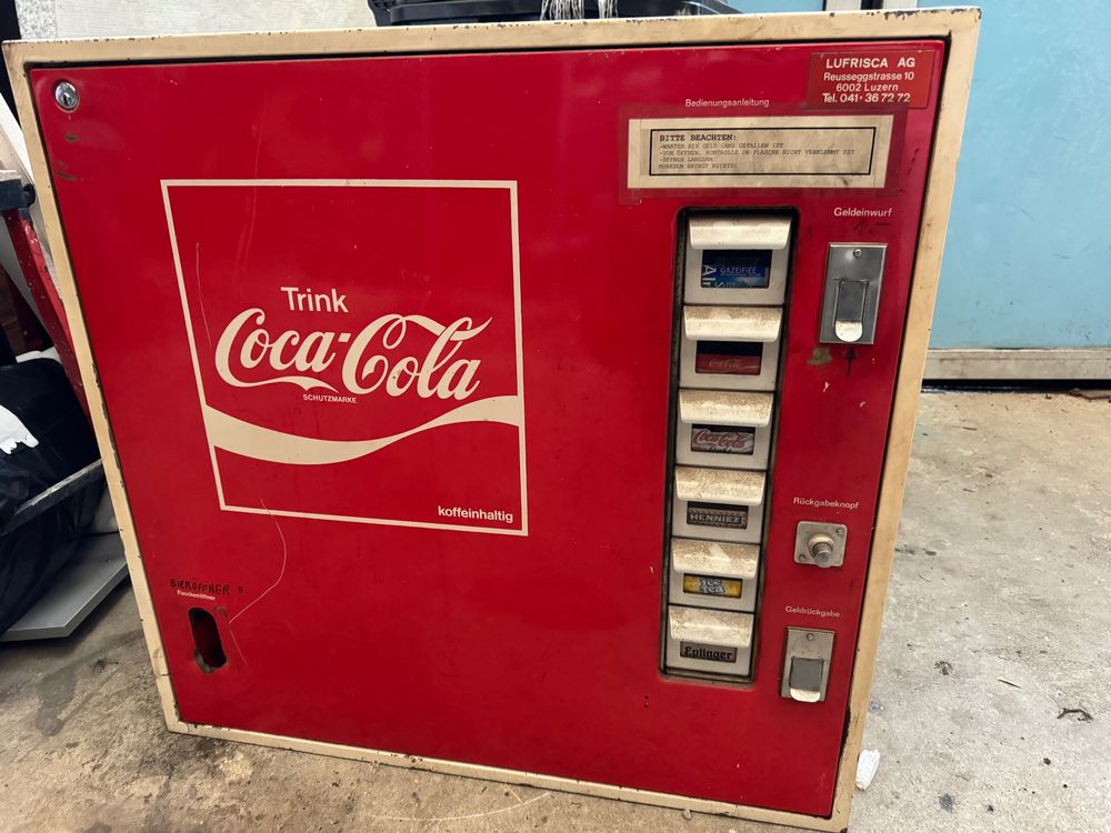 Coca Cola Automat | Kaufen auf Ricardo