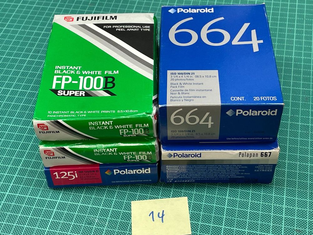 Polaroid Type 100 (664, FP-100B, 125i …) (Neu (gemäss Beschreibung)) in ...