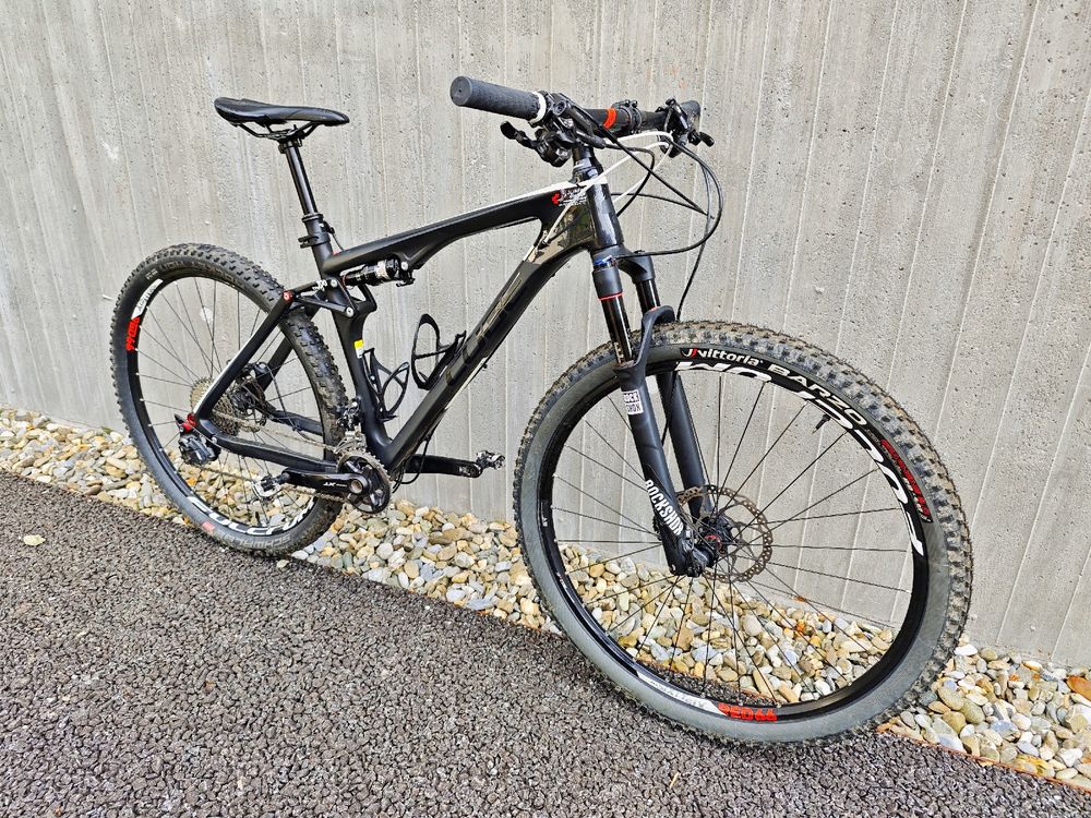 Cube ams 100 marathon Carbon Fully MTB 29" velo bike L (Gebraucht) in ...